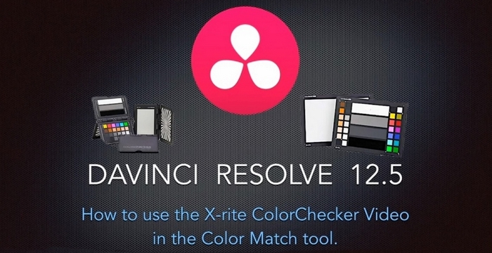 Utiliser le ColorChecker de XRITE dans DAVINCI RESOLVE 12.5 - www ...